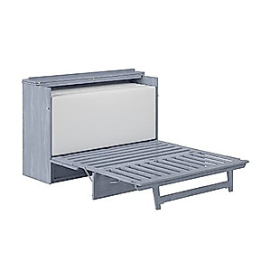 AFI, Northfield Murphy Bed Chest, Queen, Driftwood