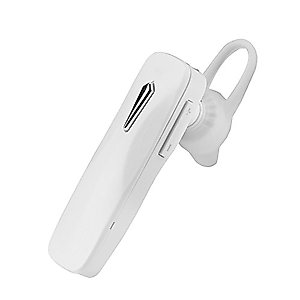 Yoidesu TWS Wireless Bluetooth Ear-Hook Earbuds Portable True Wireless Earbuds Noise-Canceling Hands-Free Sports & Exercise in Ear Business Headphones (White)