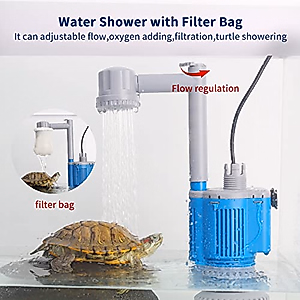 UPETTOOLS Aquarium Gravel Cleaner - Electric Automatic Removable Vacuum Water Changer Sand Algae Cleaner Filter Changer 110V/28W