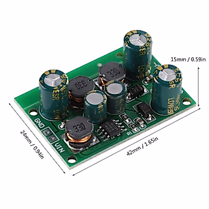 DC-DC Boost Voltage Converter Positive Negative Output Module Power Regulator Volts Transformer Board Output Voltage ±12VDC