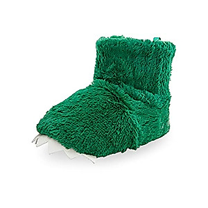 Simple Joys by Carter's Unisex Babies and Toddlers Fuzzy Slipper, Alligator, Small Toddler