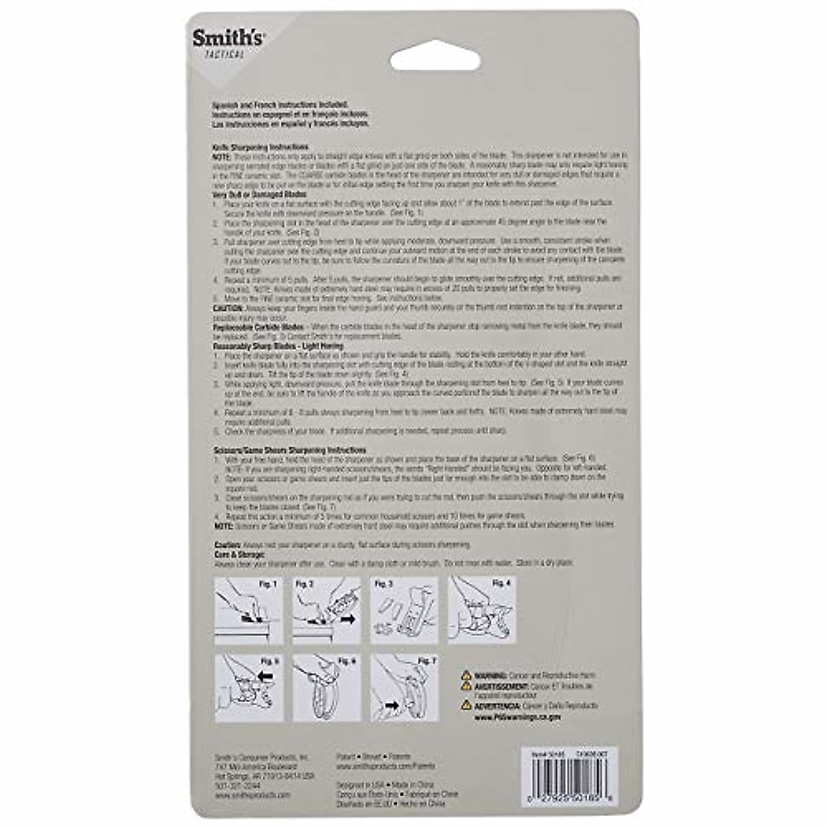 Smith's 50185 Jiffy-Pro Handheld Sharpener , Orange