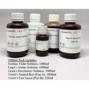 Twort's Gram Stain Pack, 1000ml