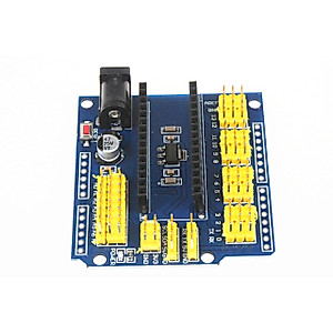 NOYITO I O Expansion Sensor Shield Module for UNO R3 Nano V3.0 Nano Pro - Color Version