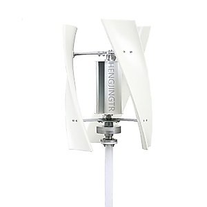HENGJINGTR DC 12V-48V 1000W Wind Turbine Generator Kit with Charge Controller Windmill Power Vertical Wind Turbine Wind Generator & Controller for Hybrid Solar Wind System,12v