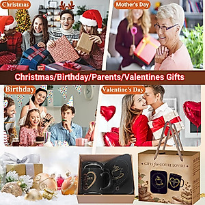 Coffee Mug Warmer for Desk with Auto Shut Off, Coffee Cup Warmer Set with Mug for Desk Office Home