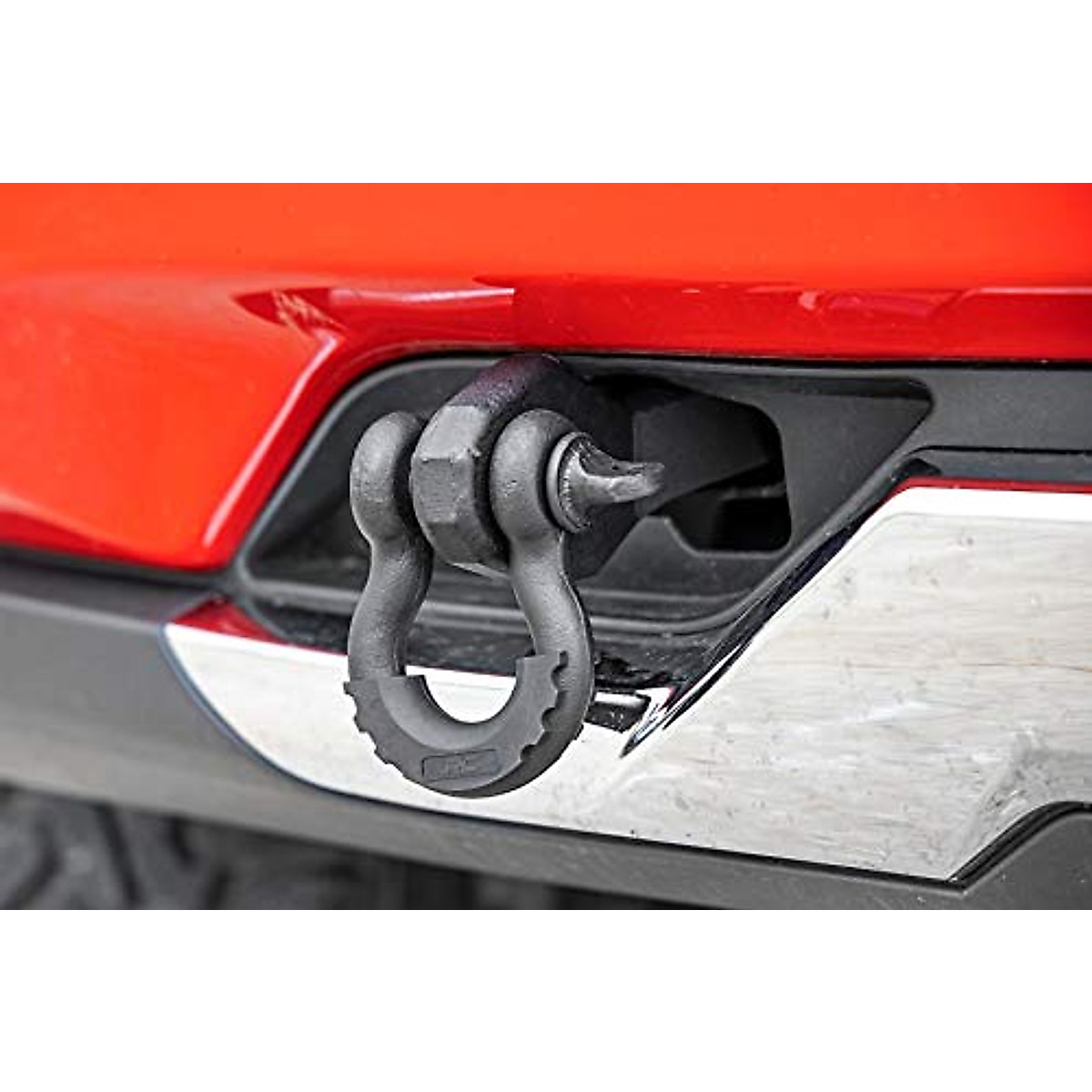 Rough Country Tow Hook Shackle Mounts for 2014-2018 Chevy Silverado 1500 - RS169