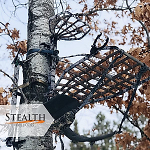 Stealth Strips Strata Camo Silencing Tape | Self Adhesive Silencing Fabric | Great for Quieting All of Your Metal Hunting Gear and Accessories | (4” X 72” Roll) (Strata Camo, 4" Wide)