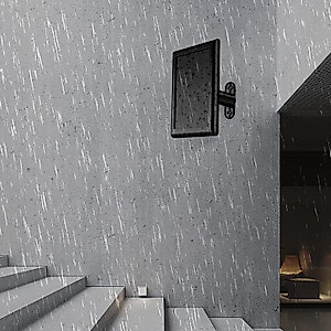 Ring Camera Solar Panel Charger,5W Solar Panels for Ring Stick Up Cam/Ring Spotlight Cam/Spotlight Cam Plus/Spotlight Cam Pro/Outdoor Wireless Security Camera (2, Black)