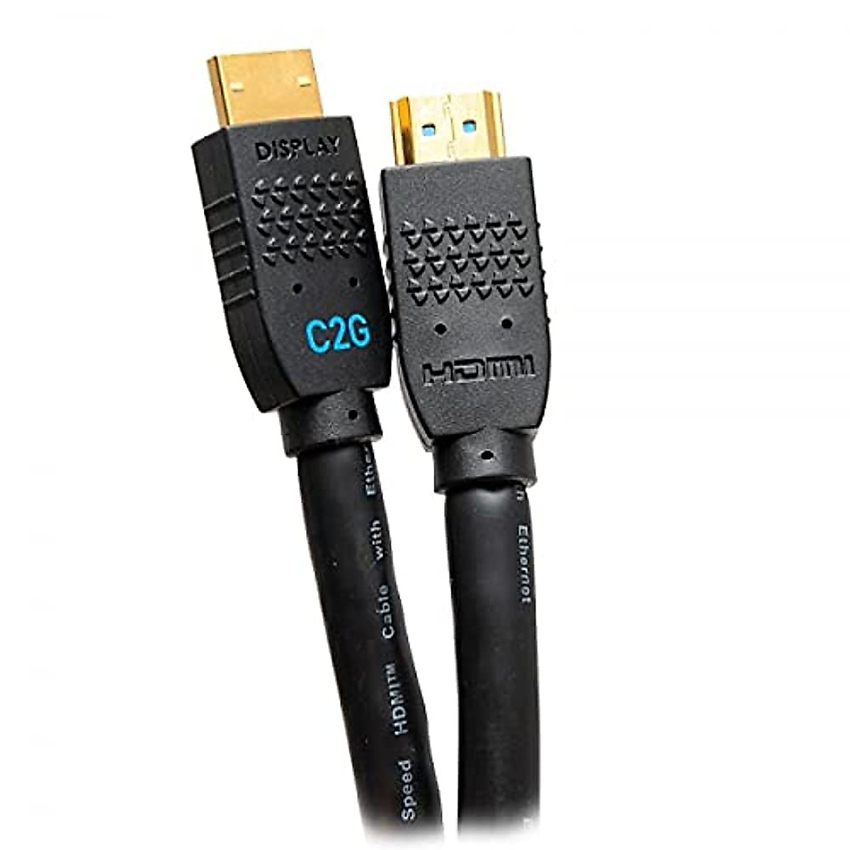 C2G 50ft Ultra Flexible 4K Active HDMI Cable Gripping 4K 60Hz - In-Wall M/M - 50 ft HDMI A/V Cable for Computer, Projector, Monitor, Blu-ray Player, DVD Player, Audio/Video Device - First End: 1 x HDM