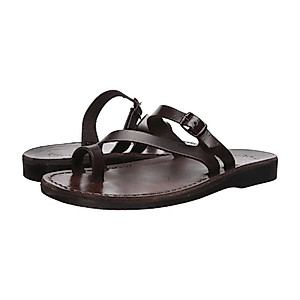 Nuri - Leather slide sandals - Womens Sandals