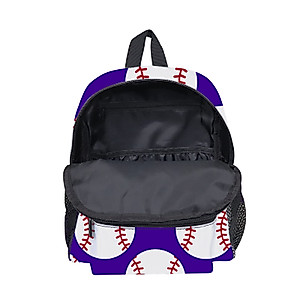 My Daily Kids Backpack Baseball Nursery Bags for Preschool Children