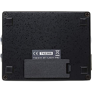 Tech 21 SansAmp Bass Driver DI V2 Pedal Bundle w/Guitar Patch Cables 1/4, 12x Fender Picks & Liquid Audio Polishing Cloth- Bass DI Box, XLR Output Guitar Effects, Bass Guitar Kit, Bass Driver Pedal