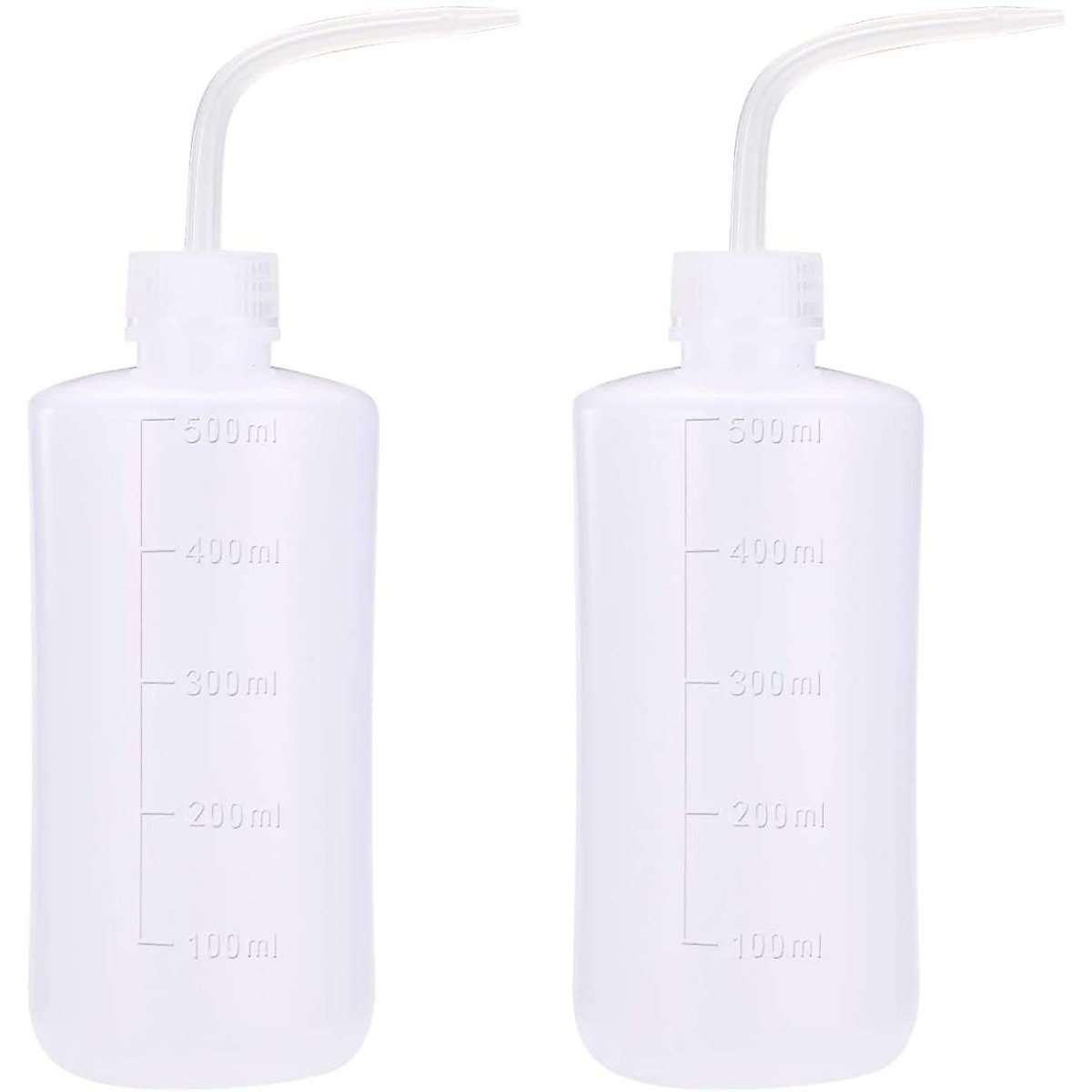 KingWei 3 PCS Tattoo Bottle Squeeze Wash Bottle Safety Wash Bottle 500ml Convenient Green Soap Supply Wash Tattoo Accessories,Plastic Squeeze Bottle with Scale Labels Watering Tools(16oz/3PCS)