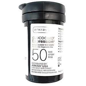 Arkray USA 570050 Glucocard Expression Test Strip (Pack of50)