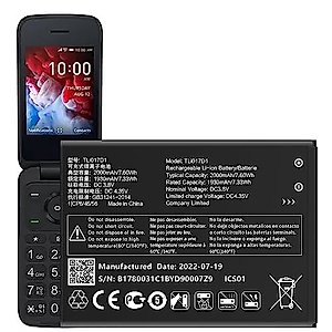 Soseieiu TLi017D1 Replacement Battery,(𝟮𝟬𝟮𝟯 𝗡𝗲𝘄 𝗨𝗽𝗴𝗿𝗮𝗱𝗲) Compatible with for TCL Flip Pro VZW-TCL-4056W Phone,Model:TLi017D1