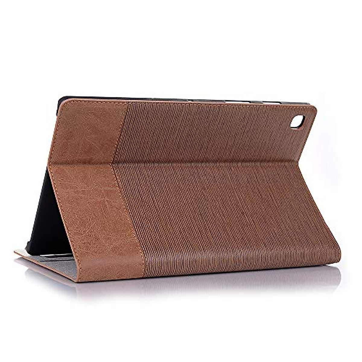 Galaxy Tab S6 Lite Case with Card Slot,elecfan Smart Stand Cover Luxury usiness Cover Protective Case with Card Slot Sleeve for Samsung Galaxy Tab S6 Lite 10.4 inch P610 P615 (Light Brown)