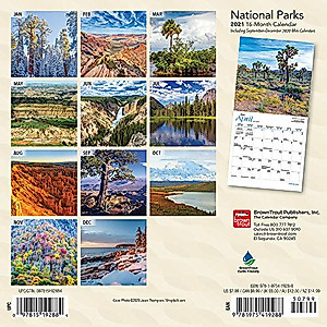 National Parks 2021 Calendar