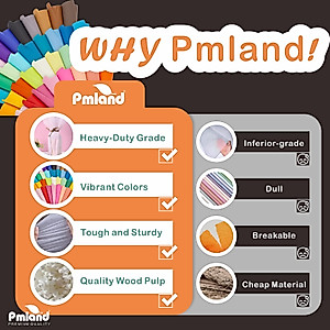 PMLAND Gift Wrapping Tissue Paper - Black and Orange- 20 Inches x 26 Inches 60 Sheets