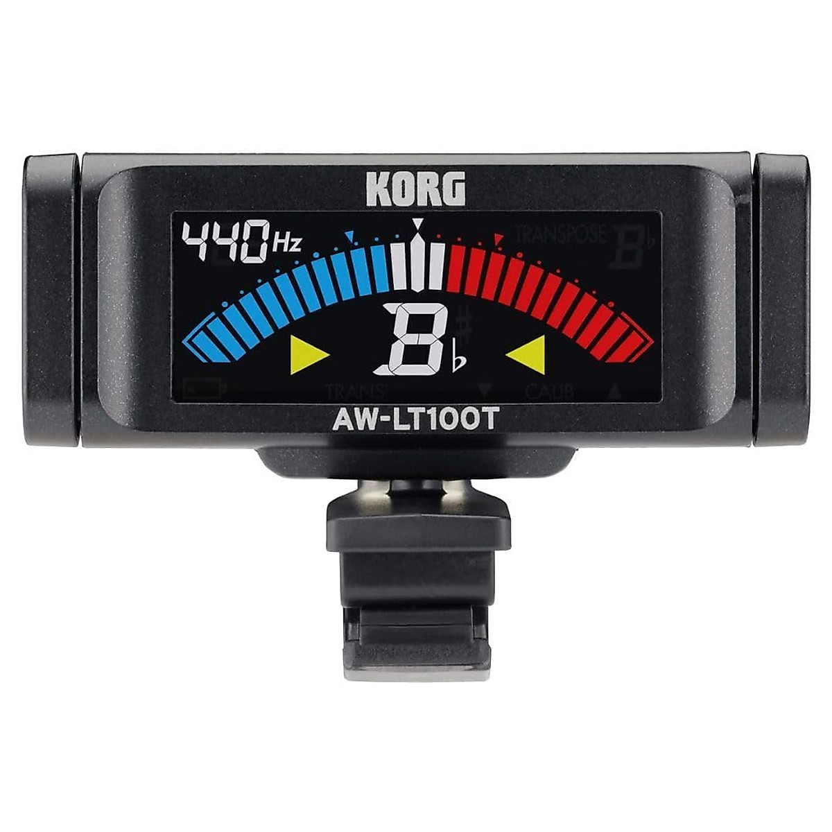 Korg Trumpet Trombone Tuner, Black (AW-LT100T)