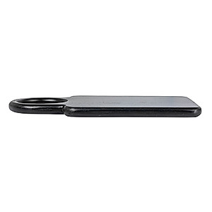 Bloomingville Mango Wood Cutting Board with Round Handle, Black