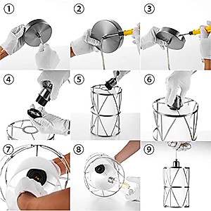 KLOSM Modern Mini Pendant Light in Brushed Nickel Finish with Frosted Glass Shade 1-Light Adjustable Cylinder Pendant Lighting Fixture for Kitchen Island Sink Dining Room Counter Farmhouse