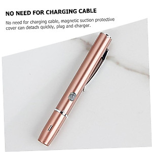 OHPHCALL Medical Flashlight Torch Light Reusable Flashlight Rechargeable Flashlights Examination Pen Light USB Rechargeable Inspection Light Pocket Pen Light Zinc Alloy