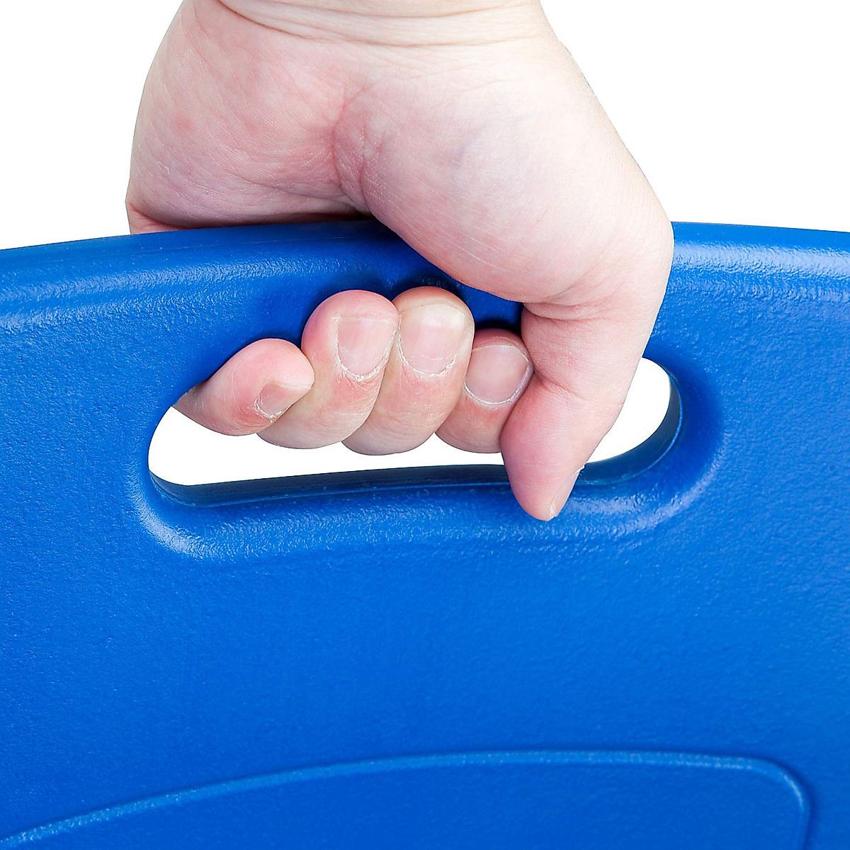 TCE ATR6300U Torin Rolling Creeper Garage/Shop Seat: Padded Mechanic Stool with Tool Tray Storage, Blue