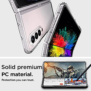 AICase for Samsung Galaxy Z Fold 4 Case Clear, [Anti-Yellow] Ultra-Thin Slim Fit Transparent Hard PC Protective Phone Case for Samsung Fold 4 5G