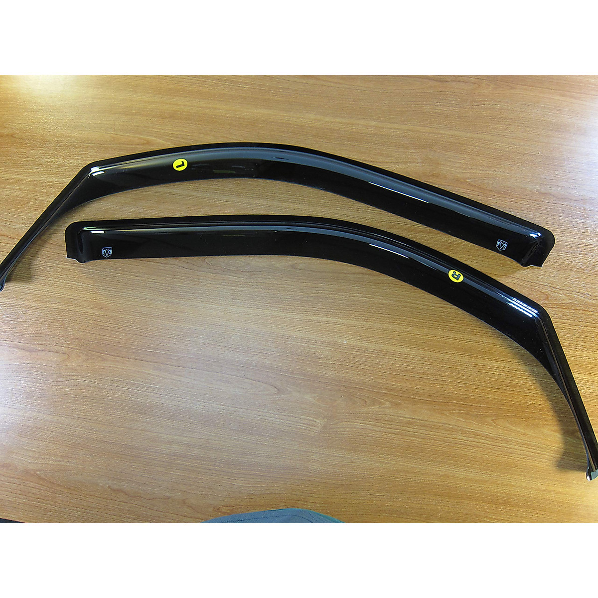 2011-2019 Dodge Ram 1500 DT Side Window Air Deflectors New Mopar OEM