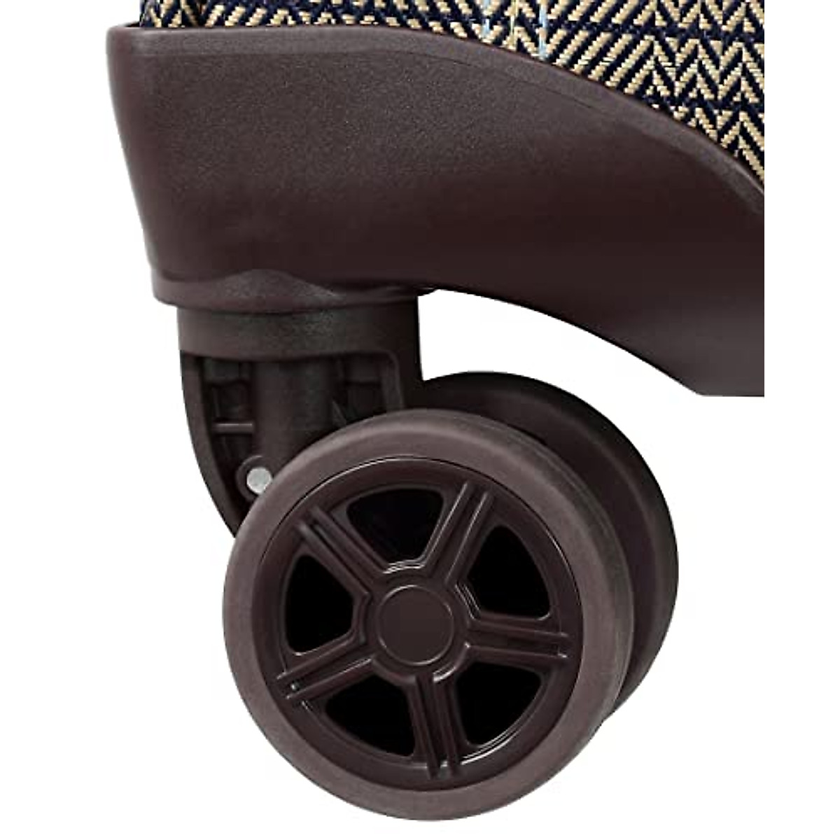 London Fog Brentwood II 4 Piece Set (with Under The Seat Bag), Cappuccino