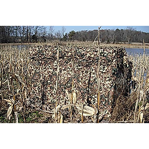 CamoSystems Specialist Series Camouflage Ultra-Lite, Military & Bulk Netting, Mesh Netting Optional, Large, 7'10" x 19'8", Woodland