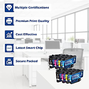 DOUBLE D Compatible LC3033 Ink Cartridges Replacement for Brother LC3033 3033 LC3033XXL 3033xxl LC3035 3035 Work for MFC-J995DW MFC-J995DWXL MFC-J815DW MFC-J805DW MFC-J805DWXL Printer (8 Pack)