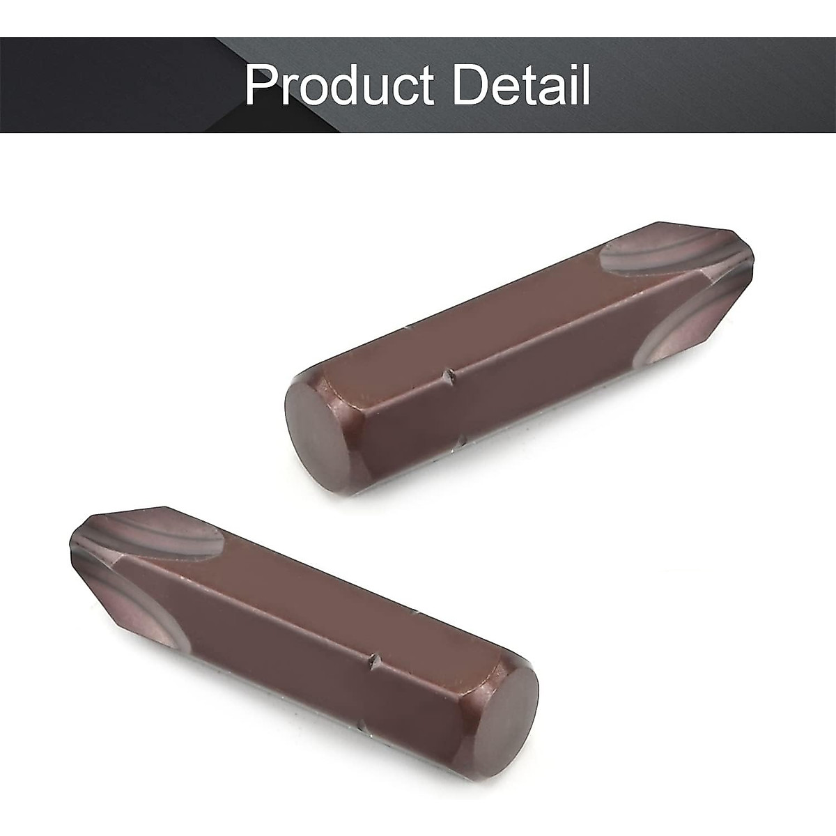 Utoolmart 20Pcs Phillips PH3 Screwdriver Bits, 8mm Dia Hex Shank, S2 Magnetic Screwdriver Bits, 32mm Length