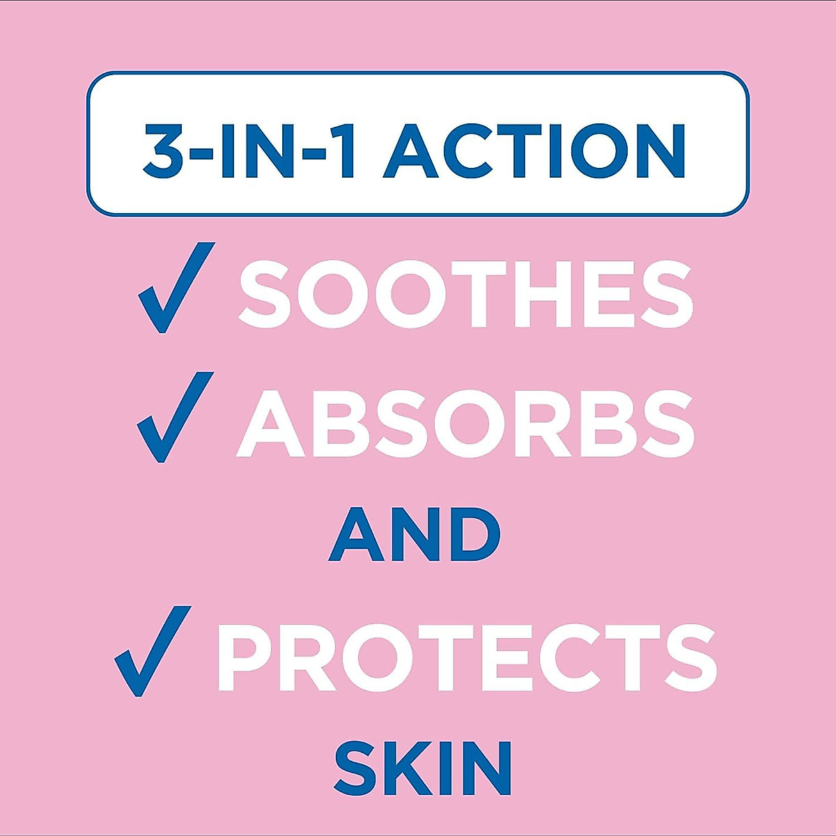 Caldesene Medicated Protecting Powder with Zinc Oxide & Cornstarch-Talc Free, 5 Ounce (5 Pack)