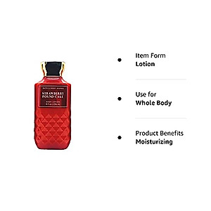 Bath and Body Works Strawberry Pound Cake Body Lotion 8 Ounce 2020