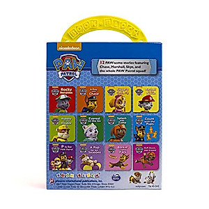 Nickelodeon Paw Patrol Chase, Skye, Marshall, and More! - My First Library Board Book Block 12-Book Set - PI Kids