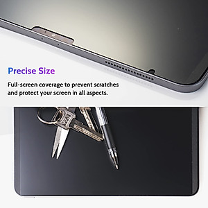 Peslv Magnetic Privacy Screen Protector for iPad Air 5th 4th Generation & iPad Pro 11(2018-2022), Removable Anti Blue Light Glare Spy Private Filter, Black Security Screen
