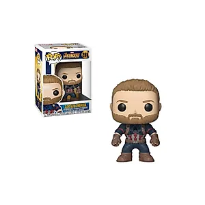 Funko Marvel: Marvel Avengers Infinity War - Captain America - Collectible Vinyl Figure - Gift Idea - Official Merchandise - for Kids & Adults - Movies Fans - Model Figure for Collectors and Display