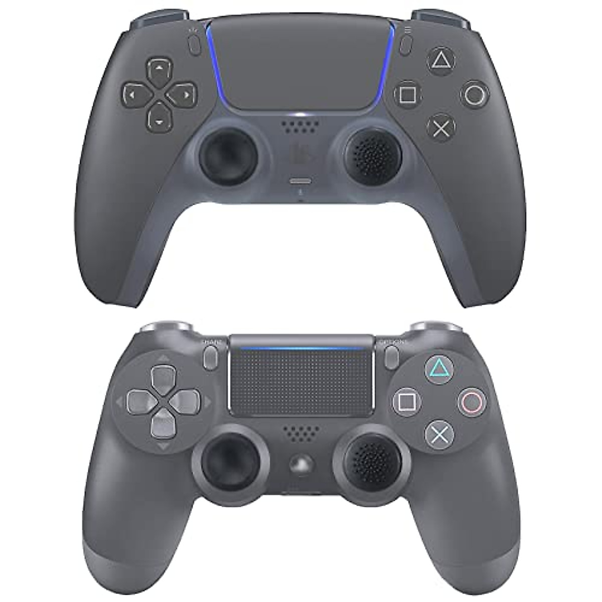 9CDeer Performance Joystick Analog Stick Thumb Grips Set of 6 Standard Compatible with Xbox Series X/S Xbox One, Switch Pro Controller Black