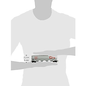 Bachmann Trains - Canadian 4 Bay Cylindrical Grain Hopper - Canadian National - HO Scale