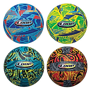 SwimWays COOP Hydro Waterproof Volleyball- Outdoor Pool Toy for Kids and Adults- Colors may vary