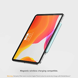 UPPERCASE Designs NimbleSleeve Premium Silicone Case Holder Protective Cover Sleeve Compatible with iPad Apple Pencil Pro and 2nd Generation Only (Magenta)