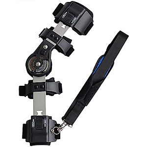 Hinged Elbow Brace, Hinged Support Sling Stablizer for Dislocated Arm, Adjustable Post OP Elbow Brace Stabilizer Splint Arm Injury Recovery Support After Surgery (Left)