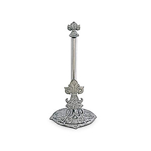 Arthur Court Designs Aluminum Fleur-De-Lis 13" Paper Towel Holder