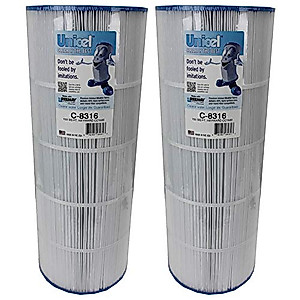 Unicel C-8316 Swimming Pool Replacement Filter Cartridge for Hayward XStream CC1500 (2 Pack)