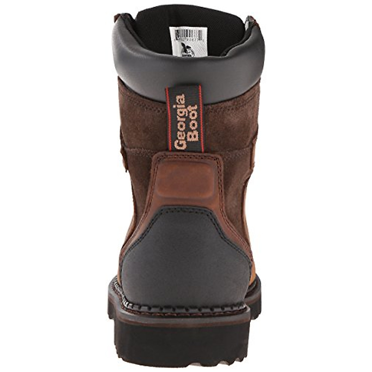 Georgia Boot Unisex-Adult Brookville 8' Work Boot-M Men BRN, Dark Brown, 10.5