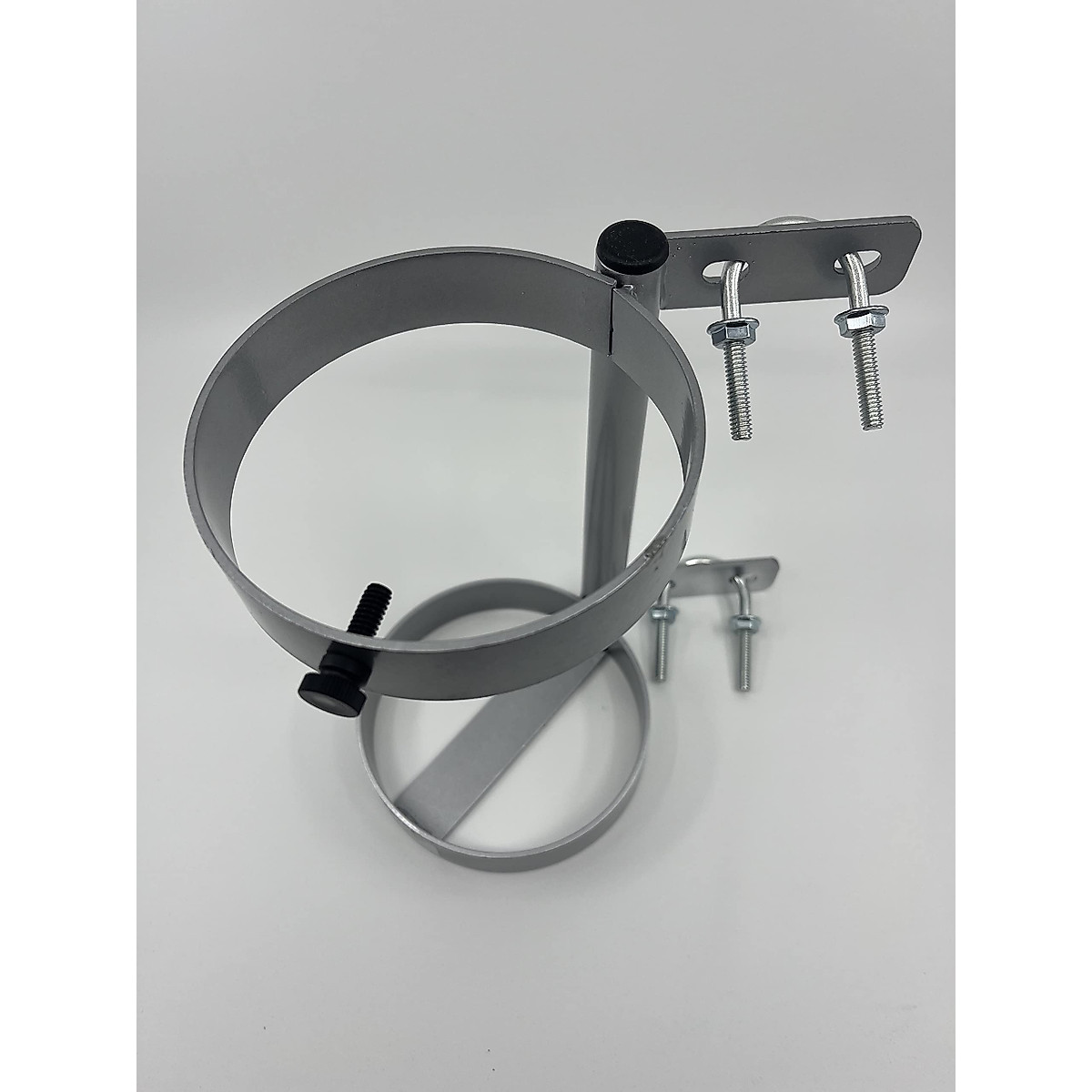 FWF Oxygen Holder for A Walker Holds 1 (D OR E Style) Cylinder Diameter Made in USA