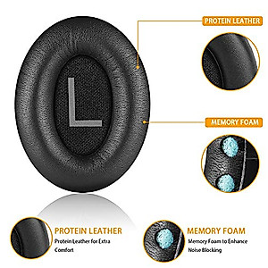 Replacement Earpads for Bose 700, JARMOR Memory Foam Ear Cushion Cover for Bose Noise Cancelling Wireless Bluetooth Headphones 700, NC700 ONLY (Black)