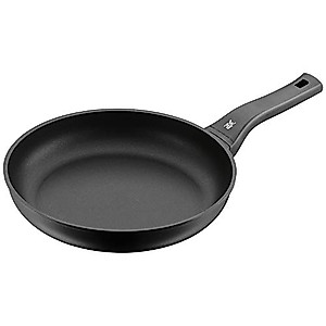 WMF Frying Pan-Set 2-Piece Coated Ø 24, 28 cm PermaDur Excellent Plastic Handle with Flame Protection Aluminium PermaDur Suitable for Induction Hobs Wash By Hand